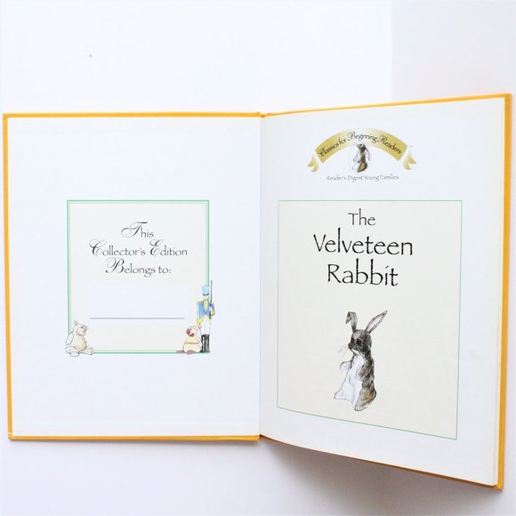 Vintage | Toys | The Velveteen Rabbit Classic Storybook Childrens Book Vintage 203 Hardcover ...